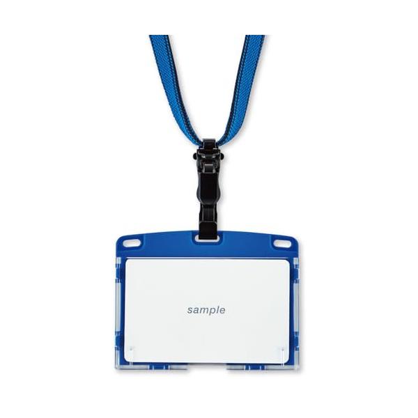 防犯、防災に役立つホイッスル機能付き ストラップサイズ 長さ 約90cm 幅10mm サイズ W97*D7.5*H73mm(外寸) W90*H55mm(中紙) 仕様 安全装置、長さ調節機能付き 仕様 ホイッスル付き文房具・オフィス用品:事務...