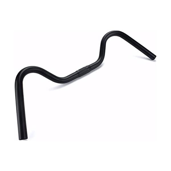 このハンドルバーは高品質なアルミニウム合金で作られます。丈夫で耐久性です。曲げのハンドルバーを利用すると、長時間でも背中だけでなく、肩、腰にも優しい。これらのハンドルバーは長時間で自転車を利用するのに役に立ちます。サイズ:幅540mm、クラ...