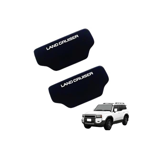 車種専用 ：新型 ランドクルーザー 250系全グレード対応 ? ※お車と画像をご確認頂いた上、お買い求めくださいませ。 取り付け簡単 ：穴あけ等の加工不要で工具も不要  どなたでも簡単取り付けることができます  素材良い ：高品質PUレザー...