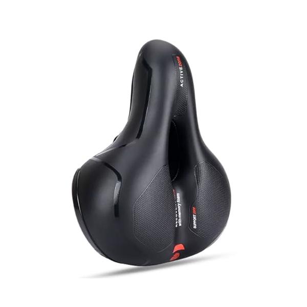 「夜間反射条で安全確保」側面に高輝度反射テープを採用。暗所での自転車走行時、後方からの車両ライトを強く反射し、通勤・夜間ライドの安全性を大幅に向上させます。「3層構造の超肉厚クッション」低反発メモリーフォーム*高弾性スポンジ*通気メッシュの...