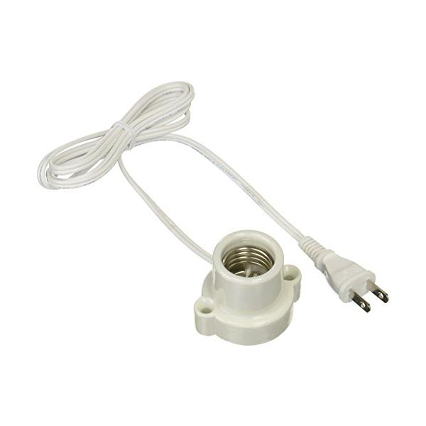 原産国:日本口金:E26用定格:6A-125V使用電線:ビニール平行線(VFF)0.75m**2芯コード長:1.5m取付ピッチ:50mmDIY・工具・ガーデン:電設:ライトソケット