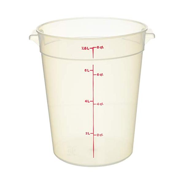 サイズ:内径*深さ(mm)217*270本体重量(g):400材質:ポリプロピレン生産国:アメリカ容量(L)7.6ホーム＆キッチン:キッチン用品:保存容器:保存容器・キャニスター