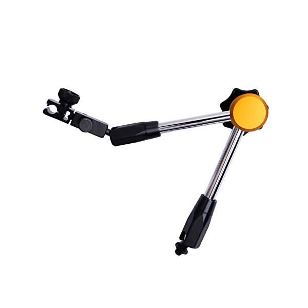 セット内容 マグネットスタンドアーム1個、マグネットベースは含みません。 使いやすい アームの先端とマグネットベースはボールジョイントを採用しており、アームを勝手に動かすことができます。 商品仕様 アルミニウム合金製；取付穴径直径 8mm、...