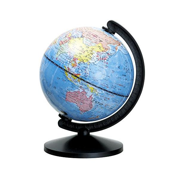 机の上にピッタリの、コンパクトな地球儀です。国ごとに色分けされた行政図タイプ。国の位置や大きさが分かりやすく、学習に最適です。 球径 13cm  重量 152g タイプ 行政図タイプ  縮尺 約1:98,000,000文房具・オフィス用品/...
