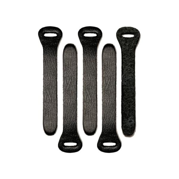 サイズ ：63mm*8mm 素材 ：牛革 姫路レザー  カラー ：ブラック セット内容 ：5本ホビー:手芸・画材:裁縫材料:ファスナー