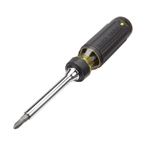 *ラチェット機構で早回しに最適です。*カラーを回転させてラチェット方向を順方向、固定方向、逆方向に設定できます。*差替ビットはハンドルに収納可能です。*グリップ:樹脂*軸:スチールDIY・工具・ガーデン:作業工具