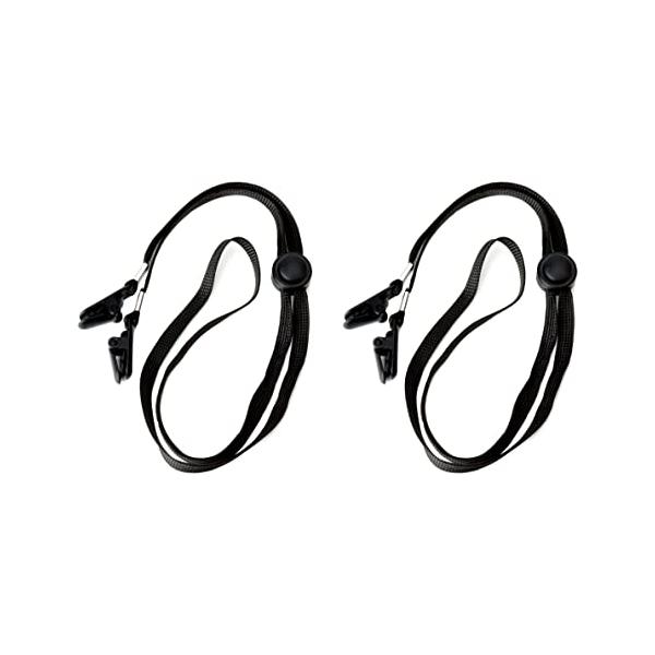 強風による帽子の吹き飛びや落下を防止する  クリップで挟み込む仕様のため、ループの付いていないハットやキャップなど帽子の形状などに合わせて自由に取り付けることができます。 帽子やファッションに合わせて付け替えることができます。 商品サイズ：...