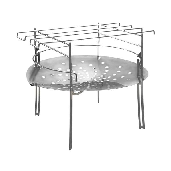 *安らぐ炎を作りたくて試行錯誤した結果、*形の 焚き火台 になりました。*火床は厚さ0.5mmのステンレススチール、火床を支えるスタンドは厚さ3mmの高強度ステンレススチールを使用しています。**形の 焚き火台だからこそできる、多彩な薪の置...