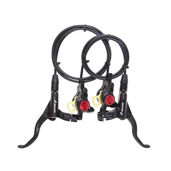 JPAMZCEO自転車ブレーキレバー 左右レバーセット800/1400ミリメートルMTB自転車の油圧ディスクブレーキセットフロントとリアのバイクパーツスポーツ＆アウトドア/自転車/自転車パーツ/ブレーキパーツ/ブレーキレバー