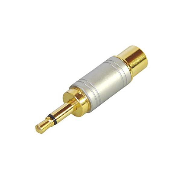 金メッキプラグピン ＲＣＡ プラグをモノラルミニプラグに変換しますピン ＲＣＡ ジャック メス *３．５ｍｍモノラルミニプラグ オス 家電＆カメラ:オーディオ:ホームオーディオアクセサリ:変換アダプター・変換プラグ