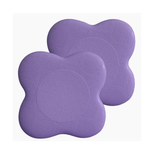 *商品、 ヨガ、筋トレ、腹筋ローラー、などを 行う際 膝 または、肘に、あてるための 小さなパッドです。*特徴 適度な 柔軟性が、あり 膝 肘を 守ります。耐久性あり。水で洗浄可能。*サイズ 重量 20*20cm 75g*色 パープルスポー...