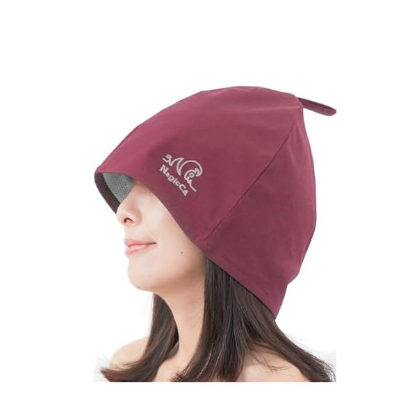 素材 表地　コットンツイル 100%  裏地ポリエステル100％   選べる３サイズ 約*   *Mサイズ　頭囲62　深さ24 *Lサイズ　頭囲66　深さ26 　*LLサイズ　頭囲70　深さ28  効能  髪、頭皮のダメージケア、乾燥予防、...