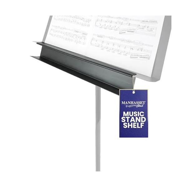 マンハセットの譜面台に取り付けられるアクセサリー用のラックです。ABS樹脂製。楽器・音響機器:PA音響機器:機材ケース・ラック