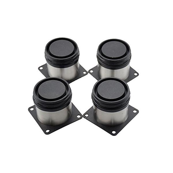 *高さ調節のユニークなデザイン。*耐久性のあるステンレス製。*DIY家具のためのアクセサリー、キャビネット、棚など*サイズ：約。50*60*50ミリメートル/1.97のx2.36のx1.97" ダイヤ*幅*H *あなたは、より良いホームタイ...