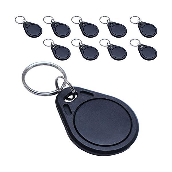 NTAG215規格準拠のNFCメディア、キーホルダータイプ ブラック 10個入りです。ABS素材は耐久性が高く、サイズ41mm*32mm、厚さはわずか約4mmのスリムな薄型タイプ。504バイトのメモリー領域があり自由にリードライト可能です。...