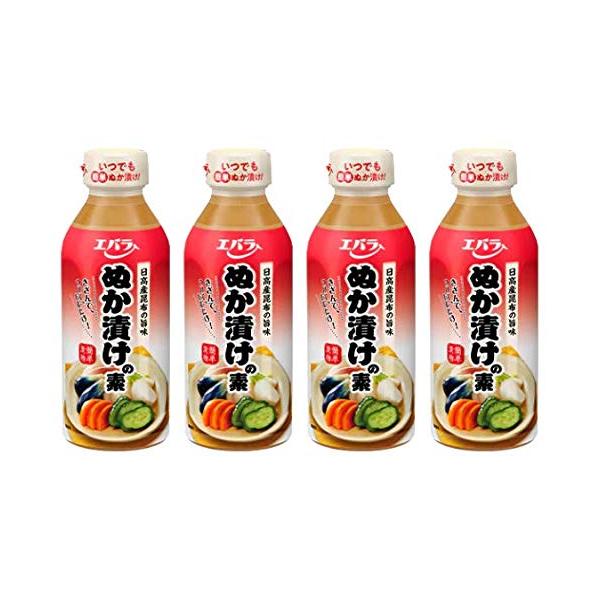 エバラ ぬか漬けの素 300ml*4本食品・飲料・お酒/レトルト・料理の素/料理の素/漬物の素・糠床