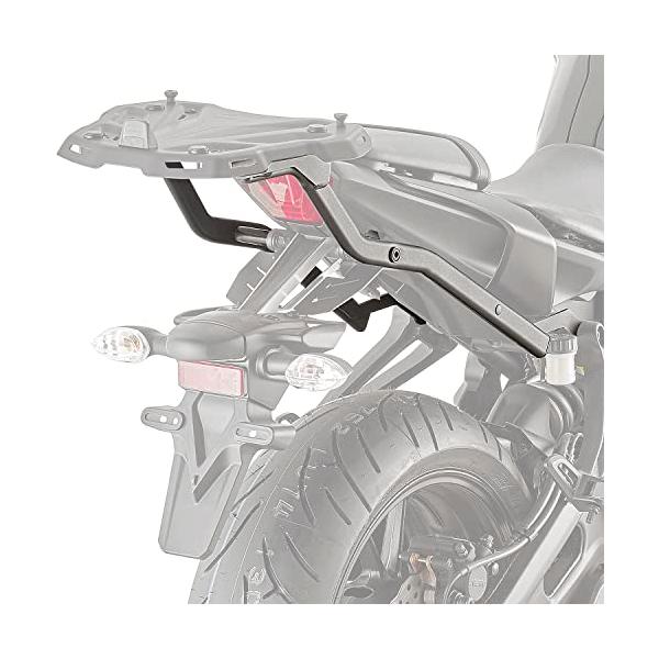 適合車種:MT-07(18-21)トップケース モノキー/モノロック兼用フィッティング最大積載重量:6kgブランド: GIVI車＆バイク:バイクバッグ・ケース:バッグサポート・ステー