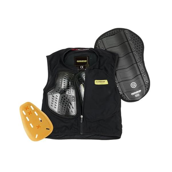 サイズ:S色:ブラックSK-620の後継モデル標準装備のインナープロテクターの内、脊椎・胸部をアップグレード脊椎プロテクターの一番上にはシェルを採用し、保護範囲を拡大車＆バイク