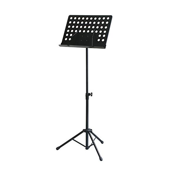 高さ調整:550*1050mm(譜面部下部まで)譜面部 :340 X 475 X 50mm重量:2.62Kg楽器・音響機器:アクセサリ:譜面台