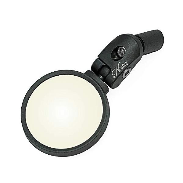 一流イタリア自転車メーカーにOEM供給されているモデルです。割れにくくコストパフォーマンスに優れたステンレス製シルバーラウンドミラーを採用ミラー部支持がピロボール式になっており微調整ができます。 　ネジ固定部は別体アルミパーツとしネジがなめ...