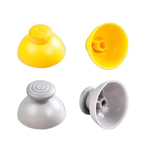 取り付けが簡単で、ワイヤー不要です。パッケージ：3ペアｘアナログスティックキャップゲーム/レガシーシステム/任天堂システム/ゲームキューブ