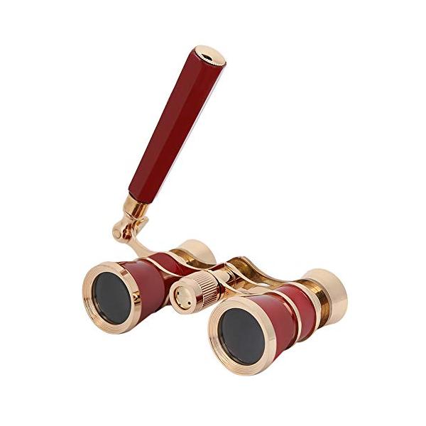 BK7光学ガラス製レンズルーペ3屋内での表示用の倍率、特に劇場に適しています25mm光学レンズ-鮮明で鮮明で詳細な画像を提供します。セントラルフォーカス、BAK-7プリズム6.5mm射出瞳、105m / 1000m視野家電＆カメラ:カメラ:...