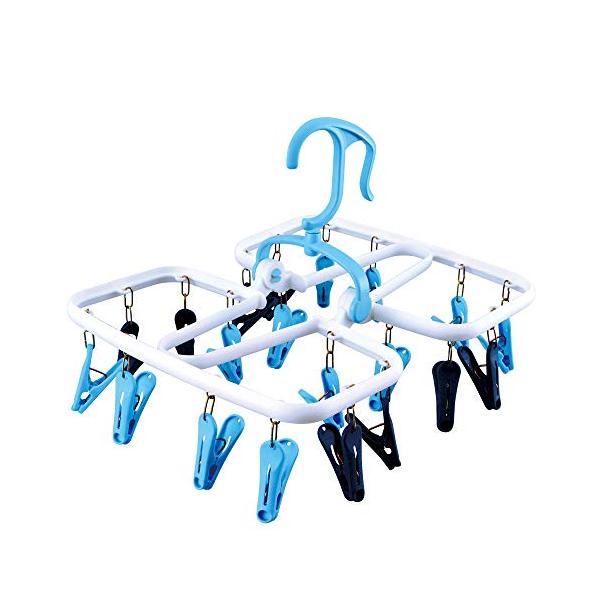 生産国:ベトナムサイズ:33.5*26*24.5cm素材・材料:ポリプロピレン色: b.ダイヤ ブルーホーム&amp;キッチン:洗濯用品:洗濯ばさみ