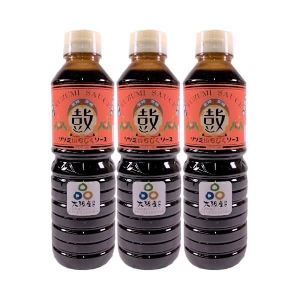 ツヅミ いちじくソース 500ｍｌ*3本セット食品・飲料・お酒/調味料・食用油・ドレッシング/ウスター・中濃・とんかつソース