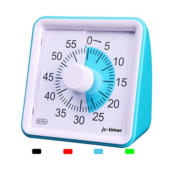 *時間管理: 60分で何ができますか  60分の視覚的なカウントダウンタイマーの助けを借りて、時間管理を改善し、タスクを効果的に実行し、作業を完了し、効率的な学習を促進することができます。*使いやすい: ダイヤルを時計回りに回して時間を調整...