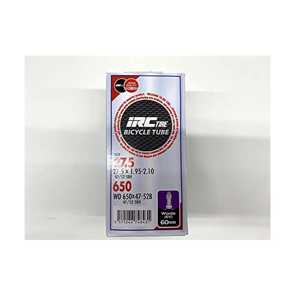 サイズ：WO 650*47B-52B (27.5*1.95-2.10)バルブ：英式バルブ60mm梱包形状：BOXスポーツ&amp;アウトドア:自転車:自転車パーツ:タイヤチューブ