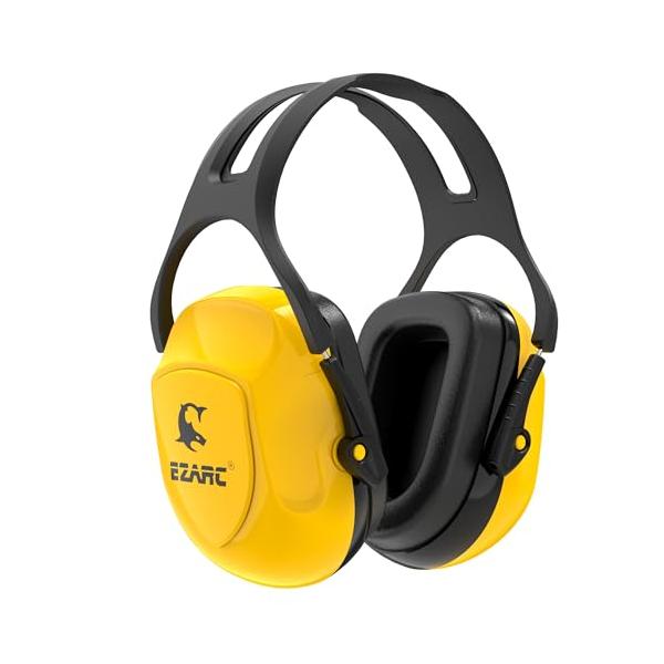 SNR値34dB EZRAC防音イヤーマフは、優れた遮音性能を提供し、さまざまな環境で周りの騒音を軽減します。SNR値：34dB NRR値：28dB。(完全な防音はできないため、ご注意ください)。 調整可能 イヤーカップは360度回転可能、...