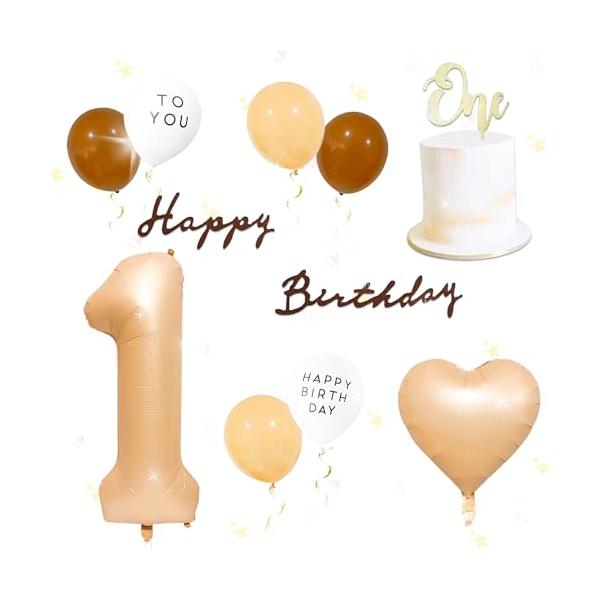 この１歳の誕生日パーティーセットは１歳のベビーの誕生日パーティー、記念の写真の撮影、大切な意義がある新しいの生活を迎えるお祝いのパーティーなどに適用されています。ここで、LaVentyは新しい生命の誕生も新しいの生活を迎えることも心から喜び...