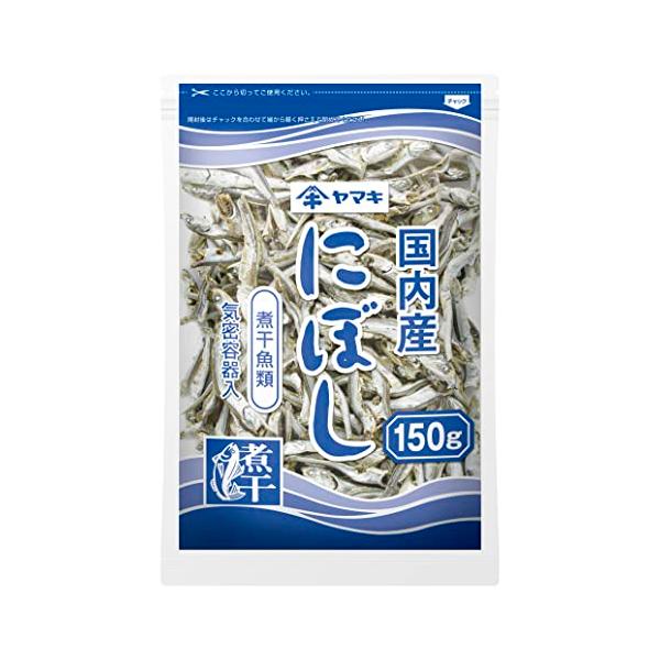 コクがあり、風味の強いだしがとれる煮干。原材料: かたくちいわし(瀬戸内産)、食塩ブラント名: ヤマキメーカー名: ヤマキ内容量: 150 g食品・飲料・お酒/乾物/煮干し