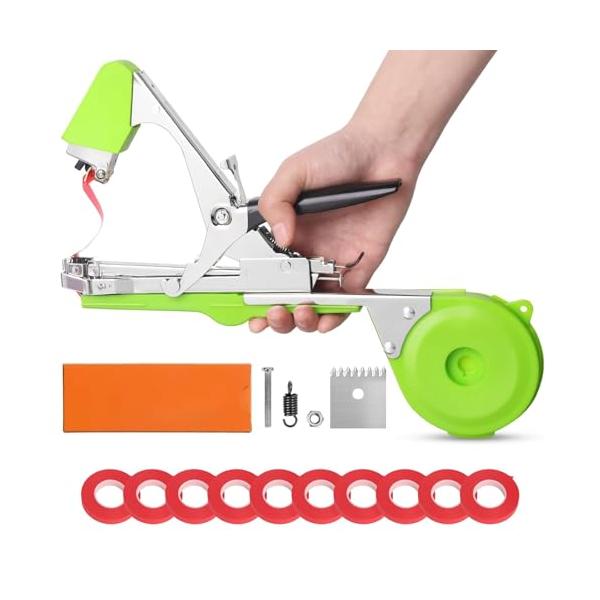 *? 最新升?款&amp;?量化&amp;誘引結束機 NEICOOKが発売する最新升?版の誘引結束機です。最大開口直径：50mm、中空ボディ、軽量設計、旧モデルより軽くなりました。伝統的な結束機とは異なり、この最新升?版の誘引結束機はホロー...