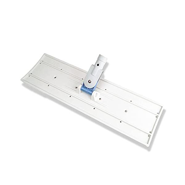 ホルダー本体と替糸の裏全体をマジックテープで固定させるので、簡単に着脱が可能です。産業・研究開発用品:衛生・清掃用品:業務用清掃用具:業務用モップ・モップ絞り器