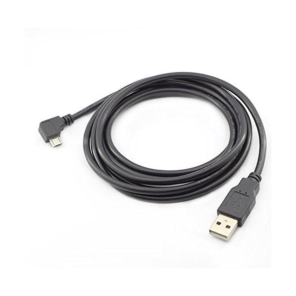 スマートフォン・タブレットの接続の邪魔にならないL字コネクターMicroUSBケーブル 長さ：約200cm　重量：30g スマートフォンやタブレットなどのMicroUSB接続機器に対応した、充電/同期用ケーブル。 MicroUSBコネクター...