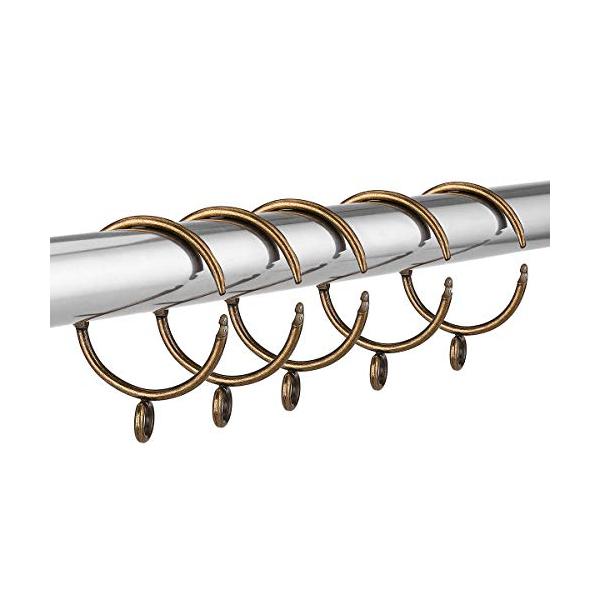 適用サイズ ：リング部分が内径38mmと大きめで、32mm以内のポール・伸縮カーテン棒・突っ張り棒・伸縮棒などにご利用いただけます。 適用範囲広い ：カーテンリングランナーはシャワーカーテン、窓カーテン、フレンチ窓カーテンなどのほとんどの種...