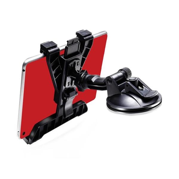 *車載ホルダー 超強力 粘着ゲル * 真空 吸盤 で、ダッシュボード に 強力に張り付き取れにくく下がりにくい *車載用タブレットホルダー カーナビ ipad Air mini Pro Kindle Fire Paperwhite 縦の長さ...