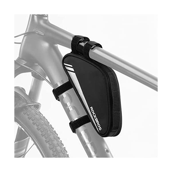 ** 軽量で便利 自転車のフレームの下に取り付けられ、サイクリング中足と膝の邪魔にならない、自転車に乗っているときにはその存在に気づかない。大開口デザインやスムーズなファスナーで物の位置を確認しやすく、取り出しやすい。ロードバイク、マウンテ...