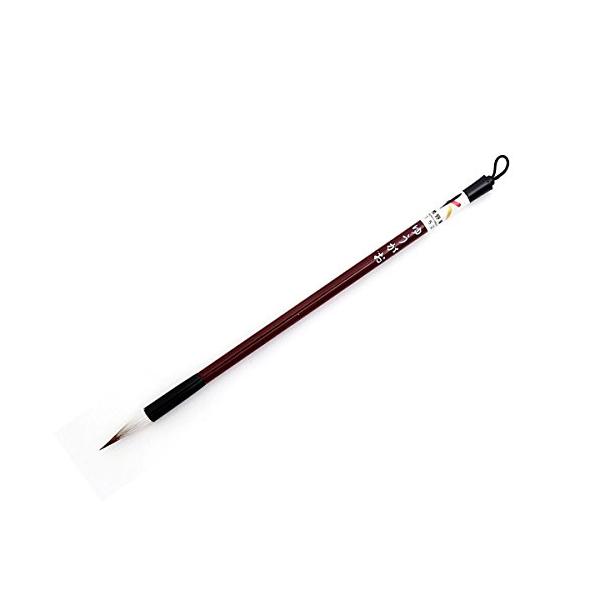 色：ゆうがお0.8cm*21.5cm*0.8cm穂径(約)6mm/穂長(約)30mm/全長(約)21.5cmやや硬め、一般細字・かな書き向き穂首材質:イタチ毛、馬胴毛、鹿毛7号細筆塗木軸文房具・オフィス用品:学用品:書道用具:書道筆