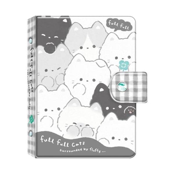 シリーズ：フルフルキャット本体サイズ 約 ：幅155*奥25*高208mm素材：［バインダー／シールシート］PVCおもちゃ/お絵かき・ねんど・シール/シール・ステッカー