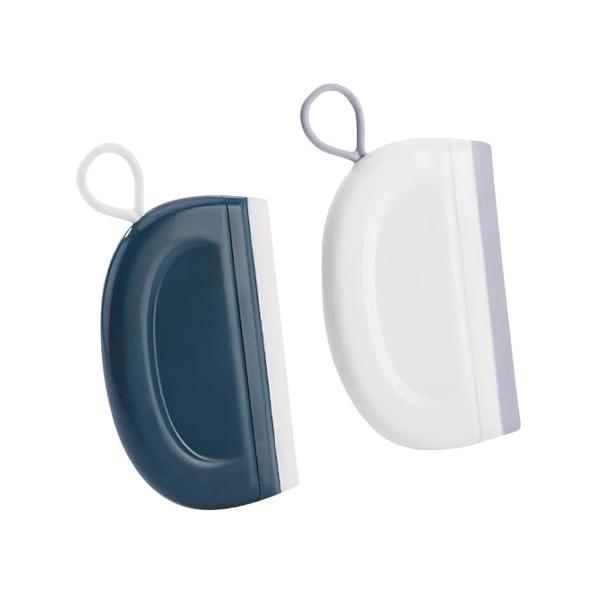 商品のサイズ 素材：プラスチック&amp;シリコン　サイズ：約11*7.3ｃｍ 重さ：約25g　 ガラスの損傷なし 掻き取りストリップは、良好な水密性、強靭性および拭き取り効果を有する柔軟なシリコーン材料でできている。ガラスを洗った後、ガラ...