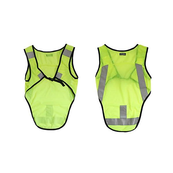 ブルべナイトライドの必須アイテム 軽量・速乾素材は通勤通学にも最適です。自転車だけではなく夜間のウォーキングやジョギングの安全確保 走行時、風の影響を受けにくい形状です。バタつきを極限までおさえました*大人用フリーサイズ・ジュニアサイズリュ...