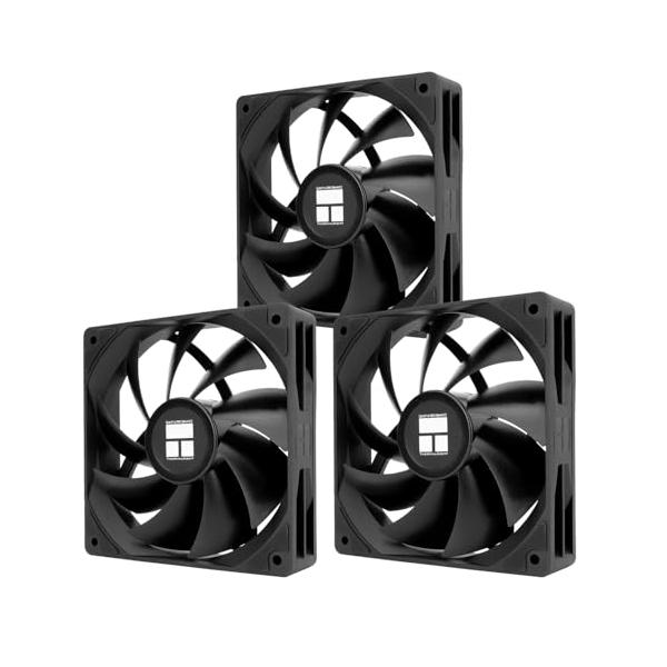 [高性能冷却ファン] 4PIN PWMファンケーブルインターフェースを介したマザーボードの自動速度制御は、マザーボードの温度に応じて速度を決定でき、最大速度は1550RPMです。ファンのPWMシリーズ制御用に最大55cmのケーブルで構成され...