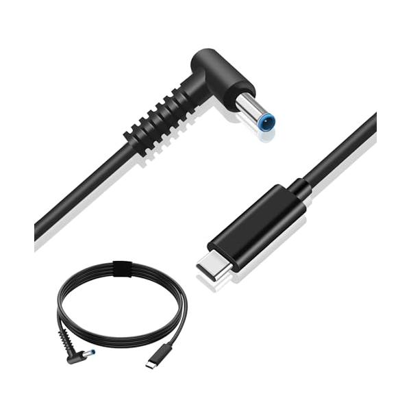 製品仕様  接続規格:Type-C USB PD専用 対応充電ケーブル  DC4.5mm x 3.0mm ，機能:Type-Cから ノート パソコンへ用電源供給，充電用ケーブル，出力:15V x 3A ，ケーブル長さ：1.5m 端子部分含む...