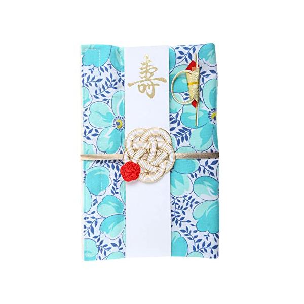 色：盛福（白）・ご祝儀袋が贈った後に形を変え、巾着袋としてご利用頂けます・結婚式など特別な想いがご祝儀袋を通して巾着袋に形を変えて想いが伝わり続ける・贈って嬉しい　贈られて嬉しい　縁が結ばれ続けて嬉しい・「結姫」はmade in japan...