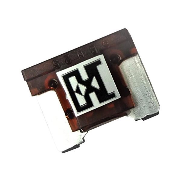 銀メッキ処理サイズ : H3.56*W10.9*D6.15mm(突起部を含む概算の寸法)主に電装系に使用車＆バイク:カーパーツ:電子パーツ:ヒューズ