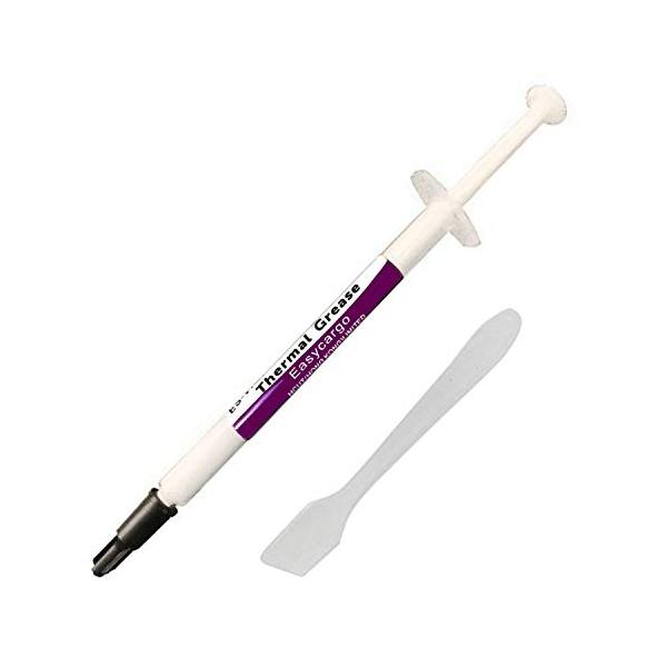 熱伝導率 * 11 W/m-k。耐熱性* 0.0015 kin / W。動作温度：-30度/280度。各パックには1グラムの高性能サーマルペースト/グリースが含まれます。ヒートシンクやCPU、GPU、ICチップなどのインターフェースを冷却す...