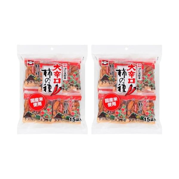 元祖　浪花屋　大辛口柿の種　徳用袋 16ｇ*14袋 )*2袋食品・飲料・お酒/菓子・スナック/せんべい・米菓