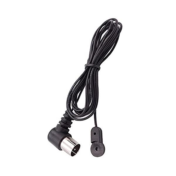 ケーブル長: 1.5mミニコンポ、コンポなどの高感度FMアンテナとして使用できます。室内用、FMアンテナ線。家電＆カメラ:テレビ・レコーダー:アクセサリ:オーディオ・ビデオアンテナ:ラジオアンテナ